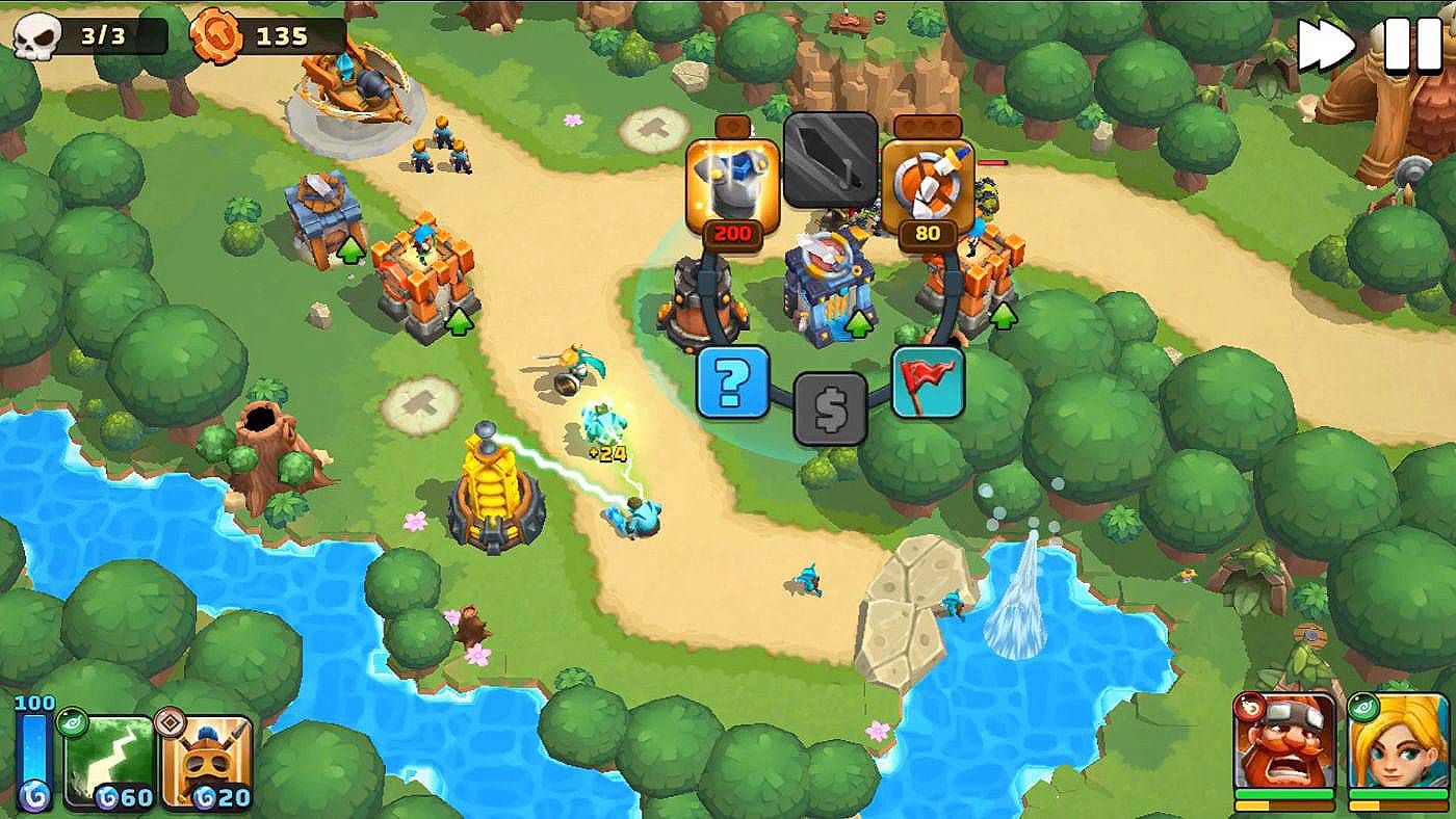 Wild Sky: Tower Defense TD for Android & iOS - MiniReview