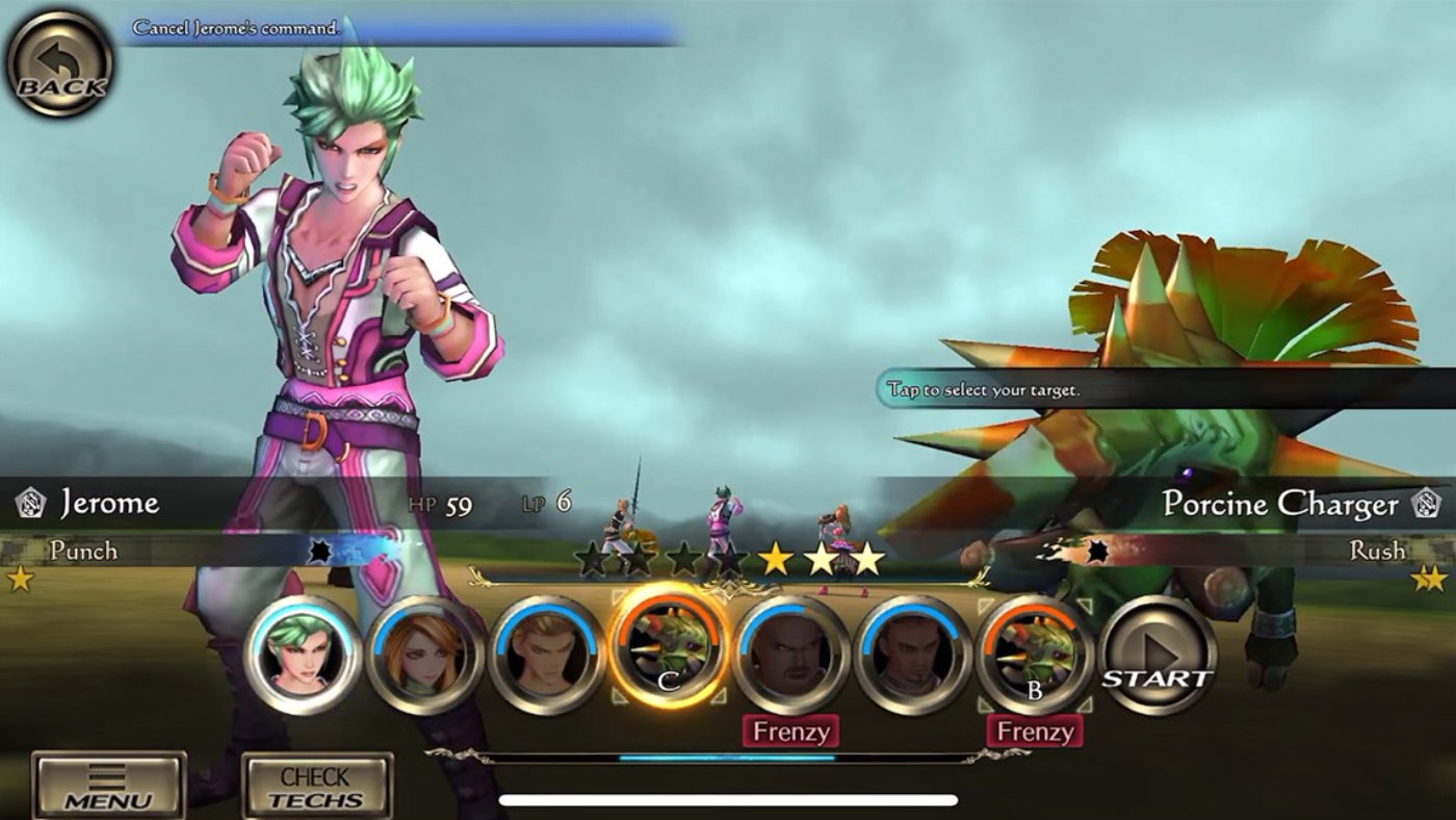 SaGa SCARLET GRACE : AMBITIONS for Android & iOS - MiniReview