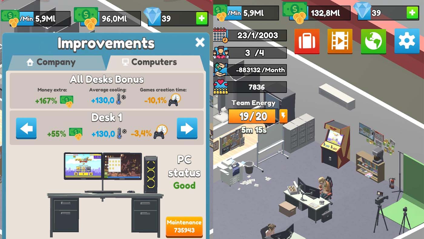 Idle Game Dev Empire for Android & iOS - MiniReview