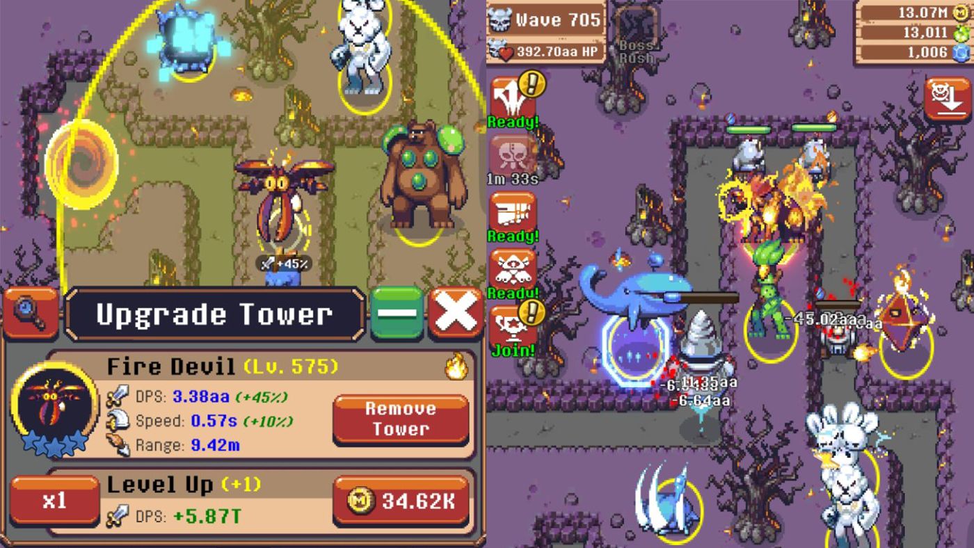 46+ Games Like Epic Monster TD - RPG Tower De - MiniReview