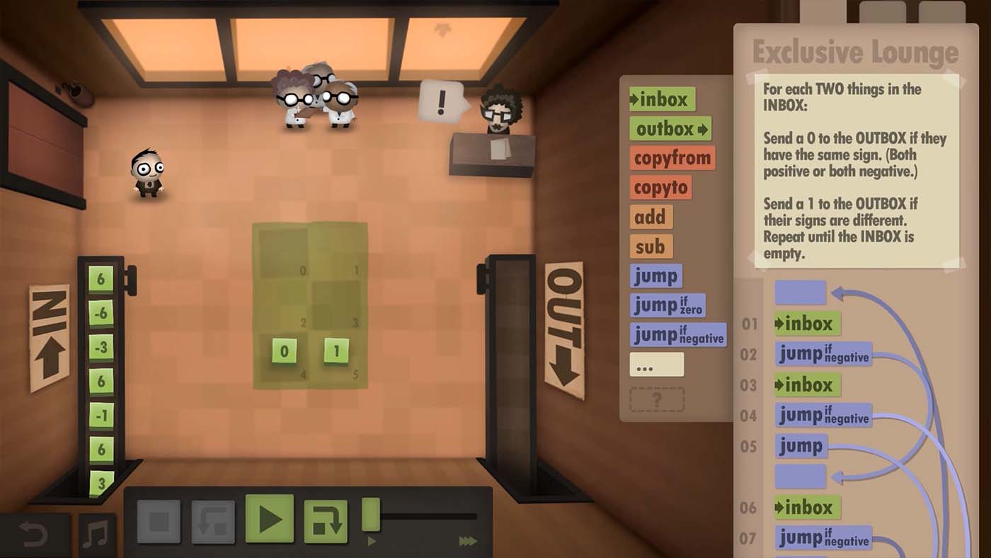 Human Resource Machine para Android e iOS - MiniReview