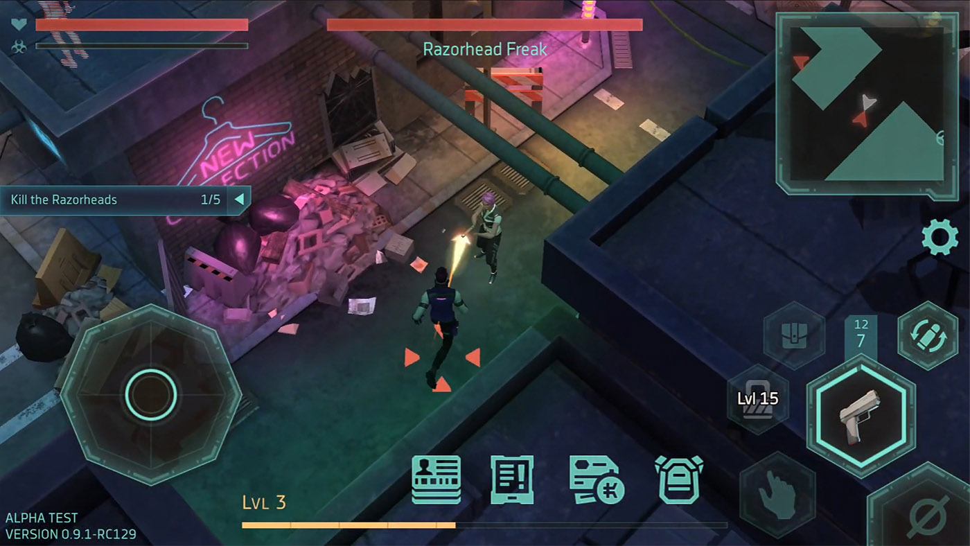 Cyberika: Action Cyberpunk RPG for Android & iOS - MiniReview