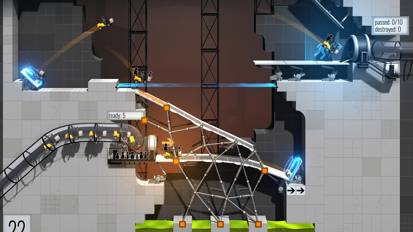 Bridge Constructor Portal for Android & iOS - MiniReview