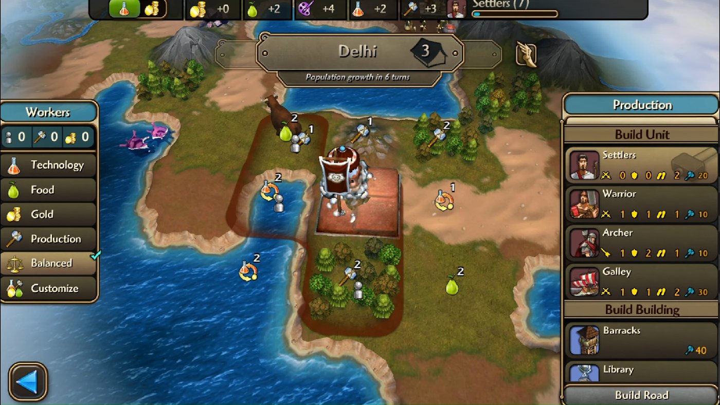 Civilization Revolution 2 for Android & iOS - MiniReview
