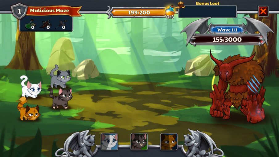 Castle Cats - Idle Hero RPG Análisis y Calificaciones de Usuario