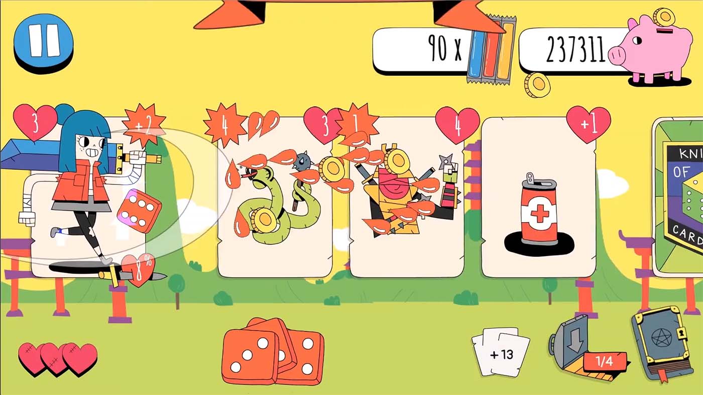 Knights of the Card Table for Android & iOS - MiniReview