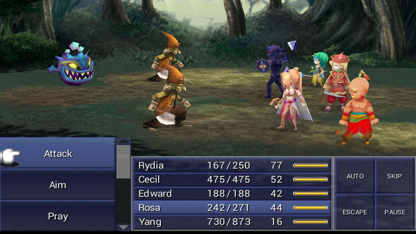 FINAL FANTASY IV (3D REMAKE) for Android & iOS - MiniReview