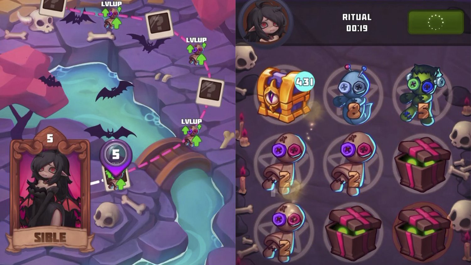 Goddess & Magic: Voodoo merge para Android e iOS - MiniReview