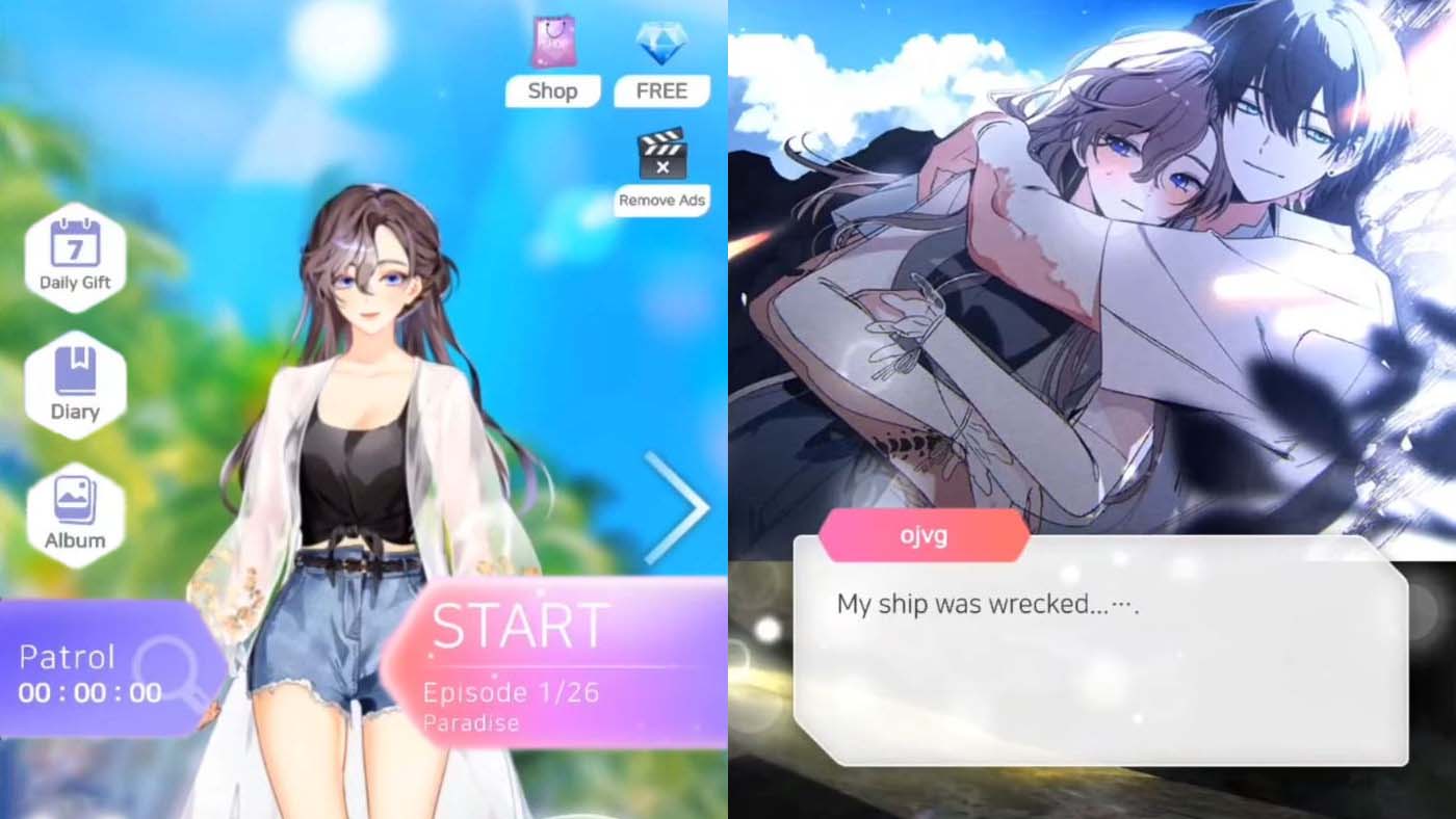 Paradise Lost: Otome Game for Android & iOS - MiniReview