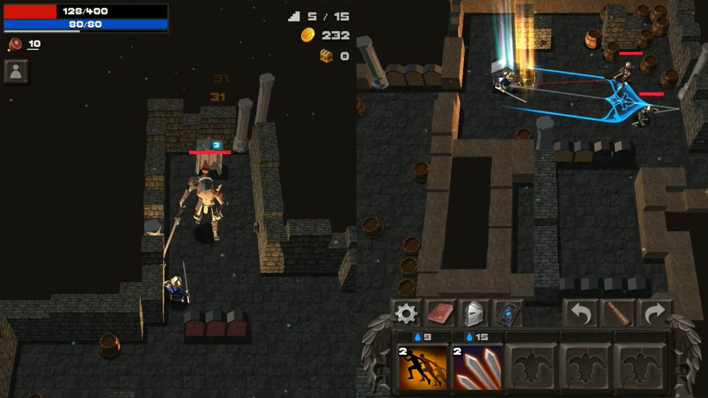Darkest Rogue 3D:Slingshot RPG for Android & iOS - MiniReview