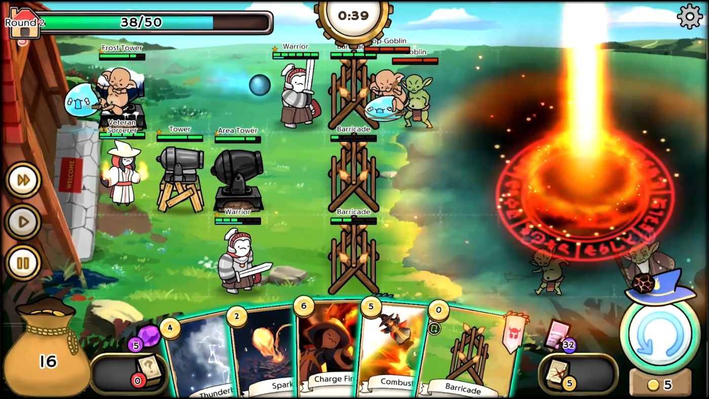 3 Minute Heroes: Card Defense for Android & iOS - MiniReview
