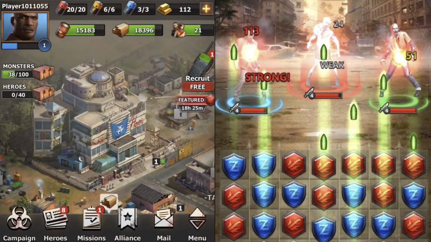 War Z & Puzzles para Android e iOS - MiniReview