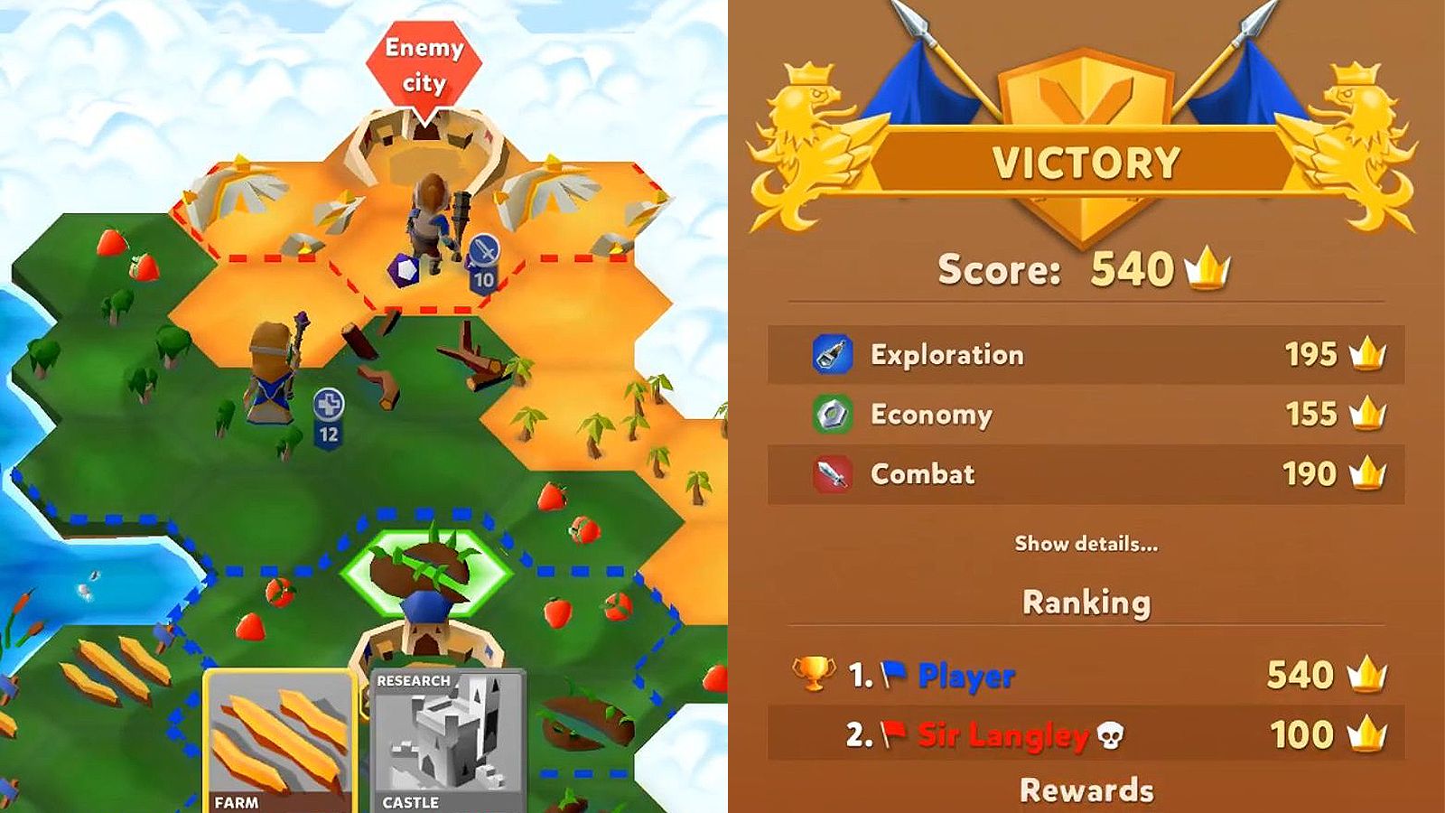 Hexapolis: Civilization wars for Android & iOS - MiniReview