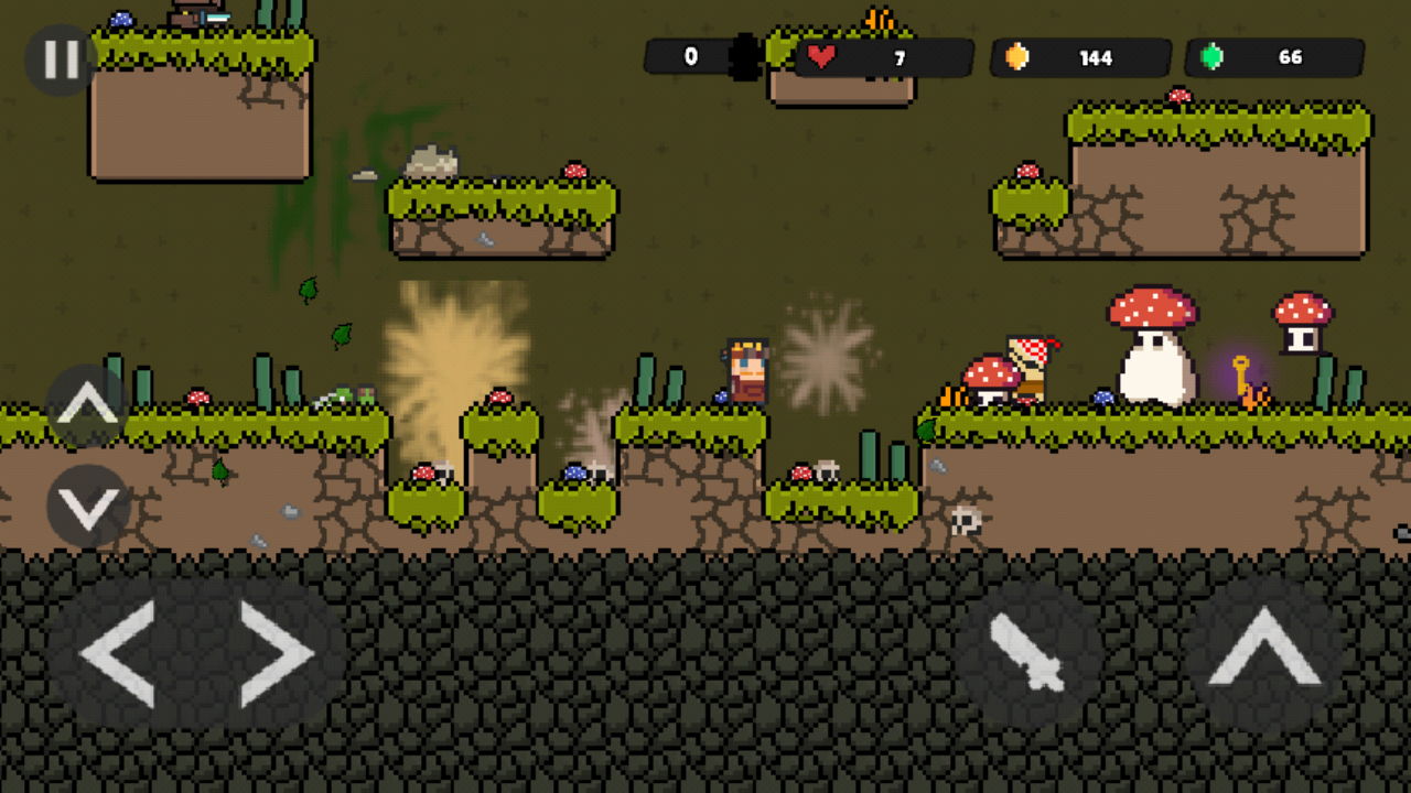 60+ Games Like Pixel Caves - Fight & Explore - MiniReview