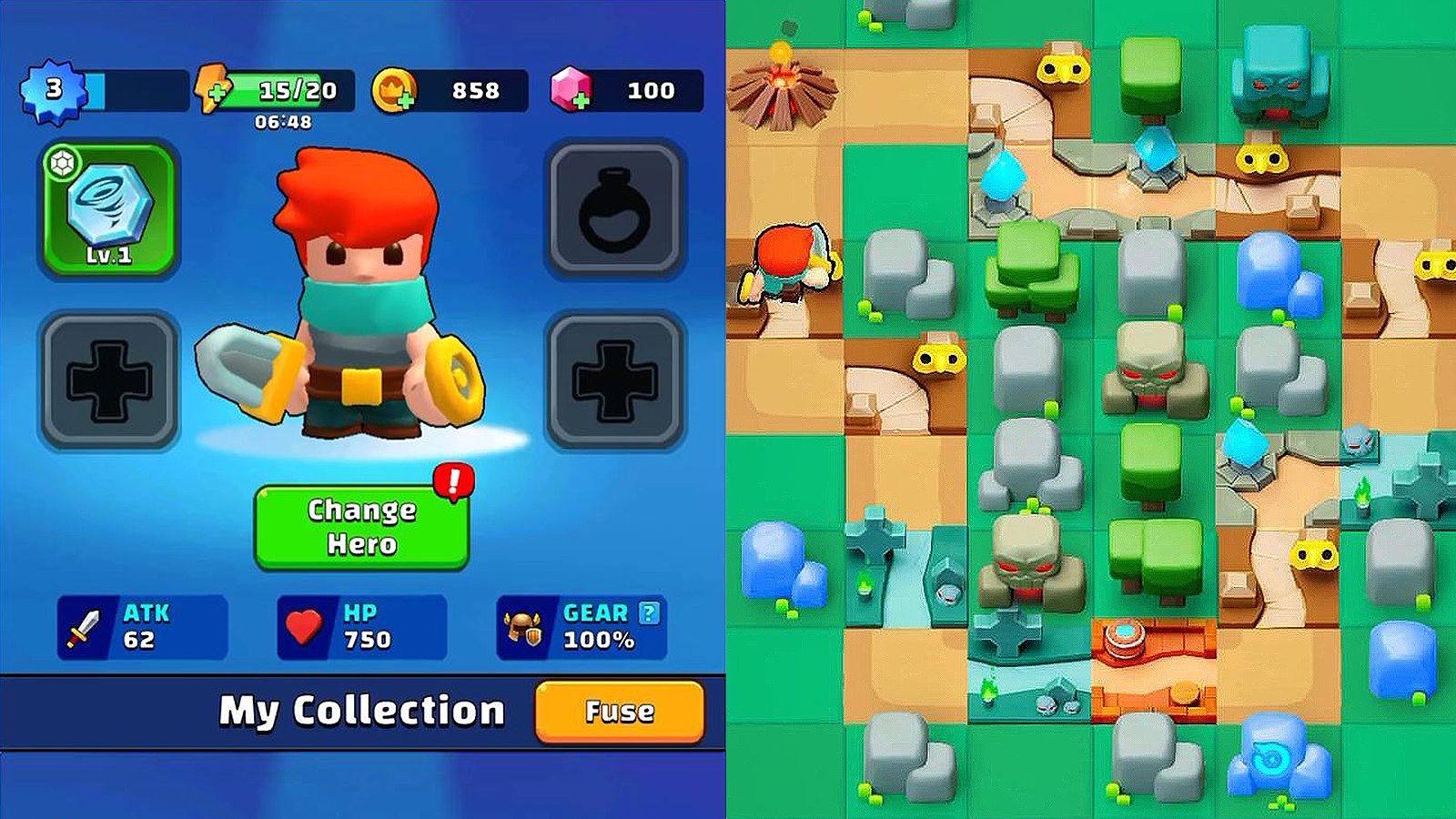 Loop & Loot™: Merge RPG for Android & iOS - MiniReview