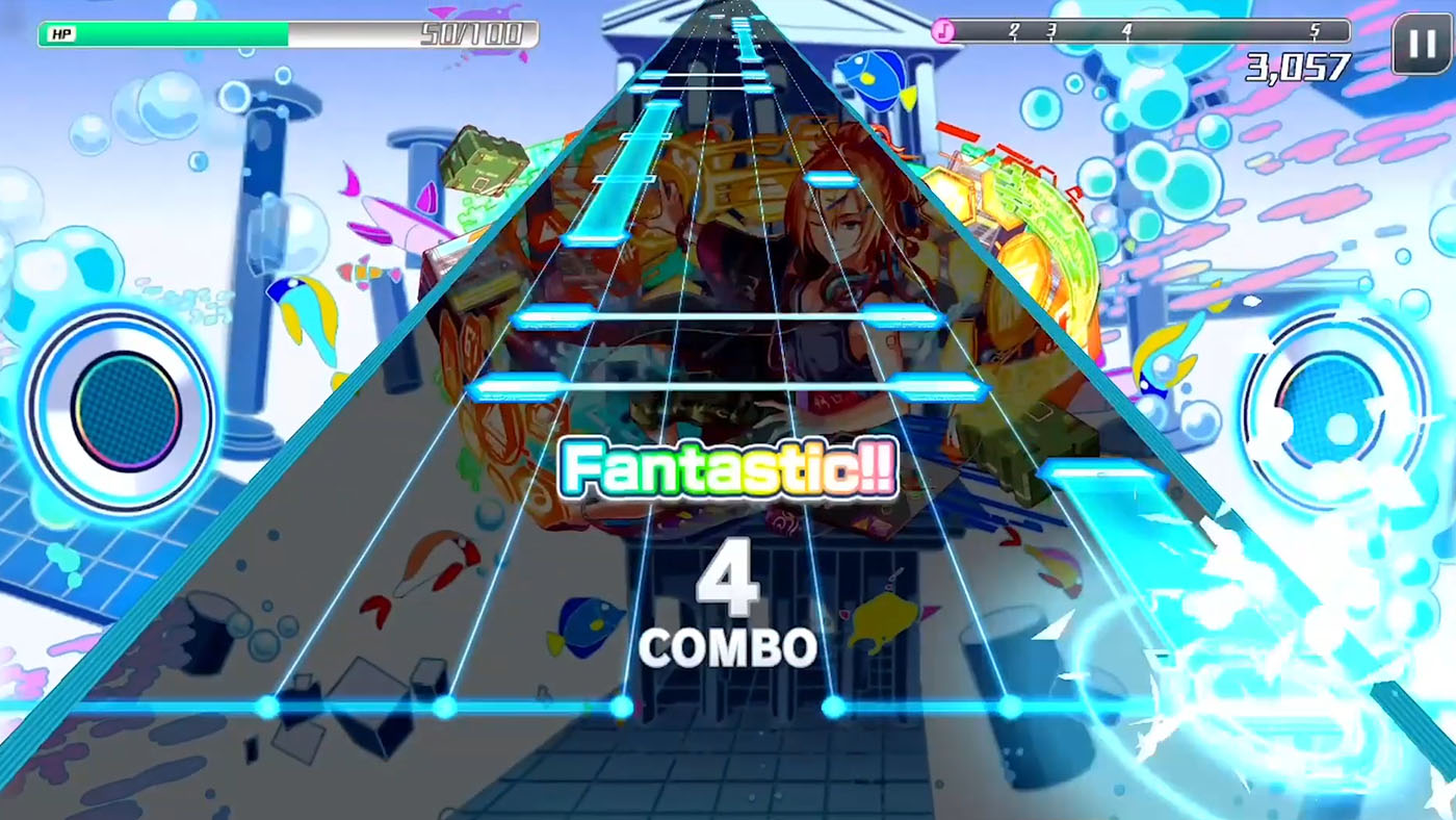 Sonic Beat feat. Crash Fever para Android e iOS - MiniReview