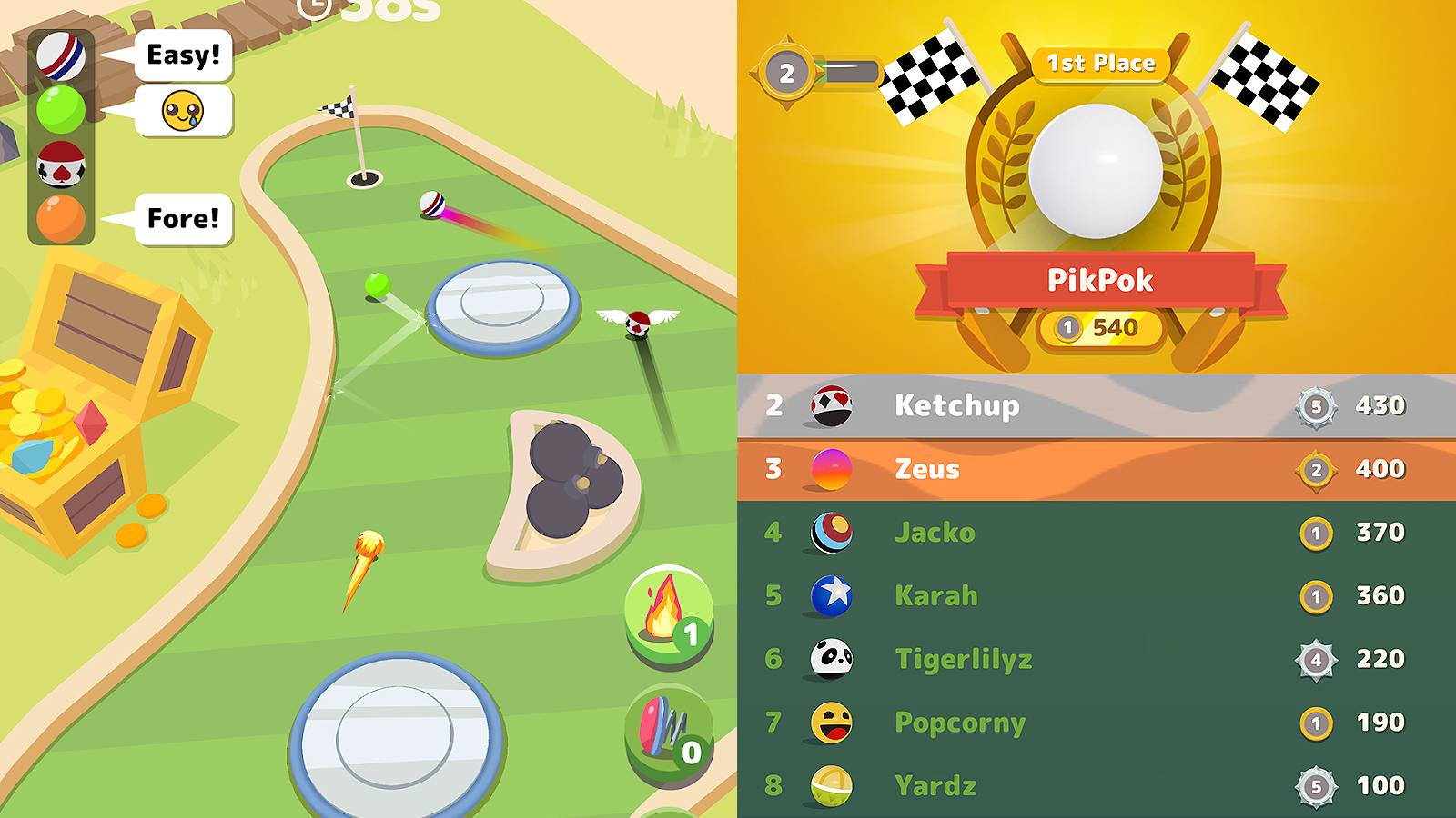 Ready Set Golf Análisis y Calificaciones de Usuario