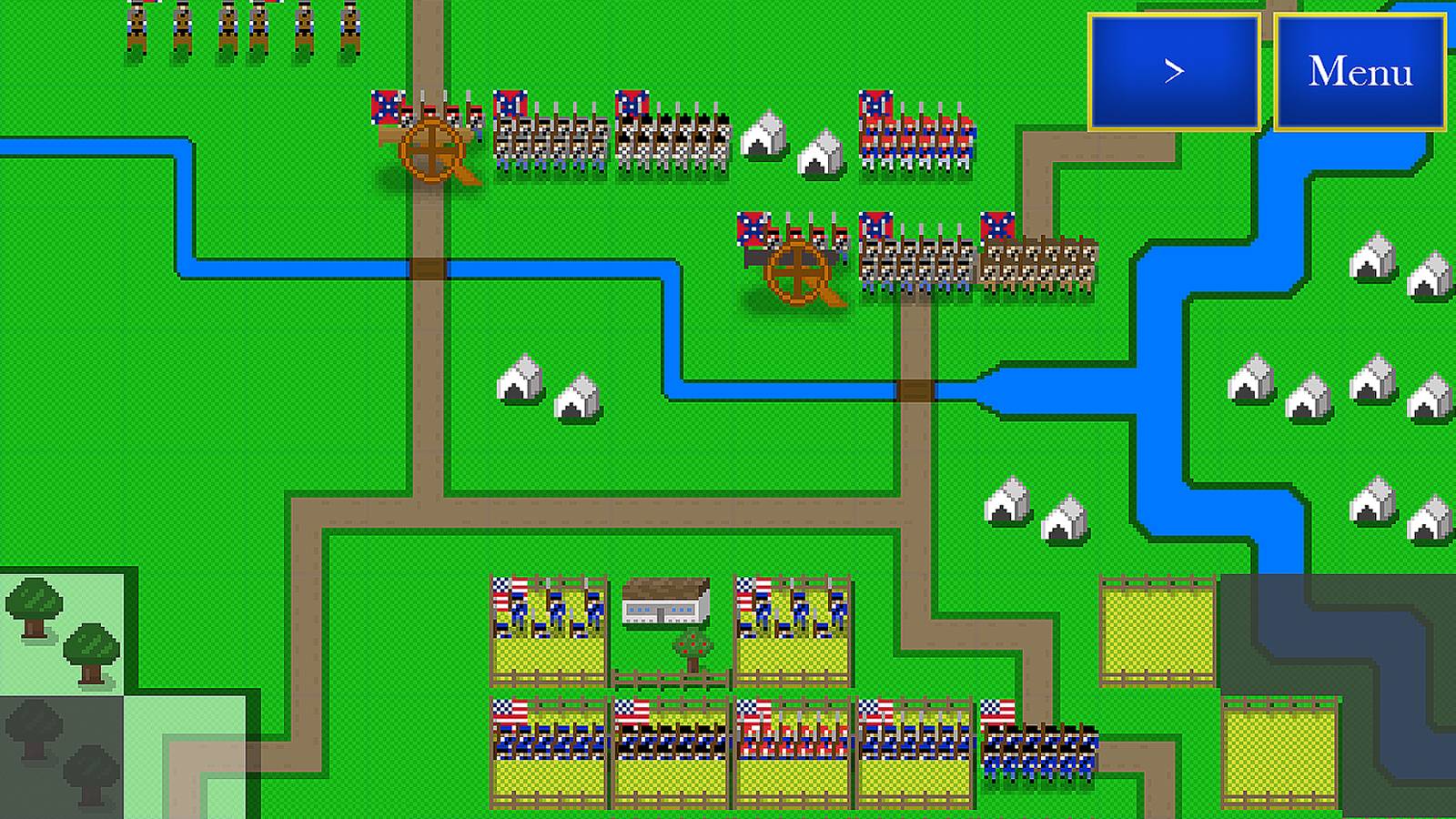 Pixel Soldiers: Bull Run for Android & iOS - MiniReview