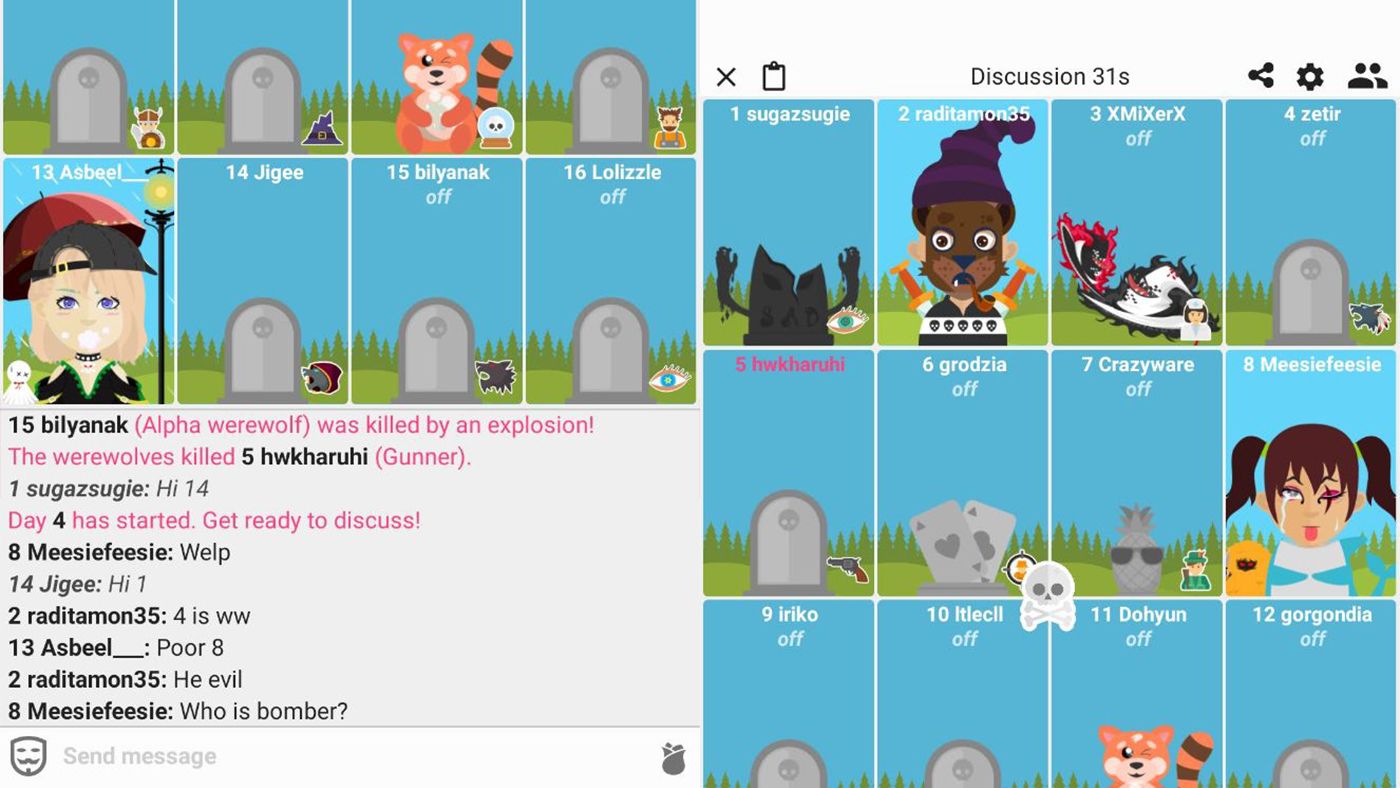 Wolvesville - Werewolf Online Análisis y Calificaciones de Usuario