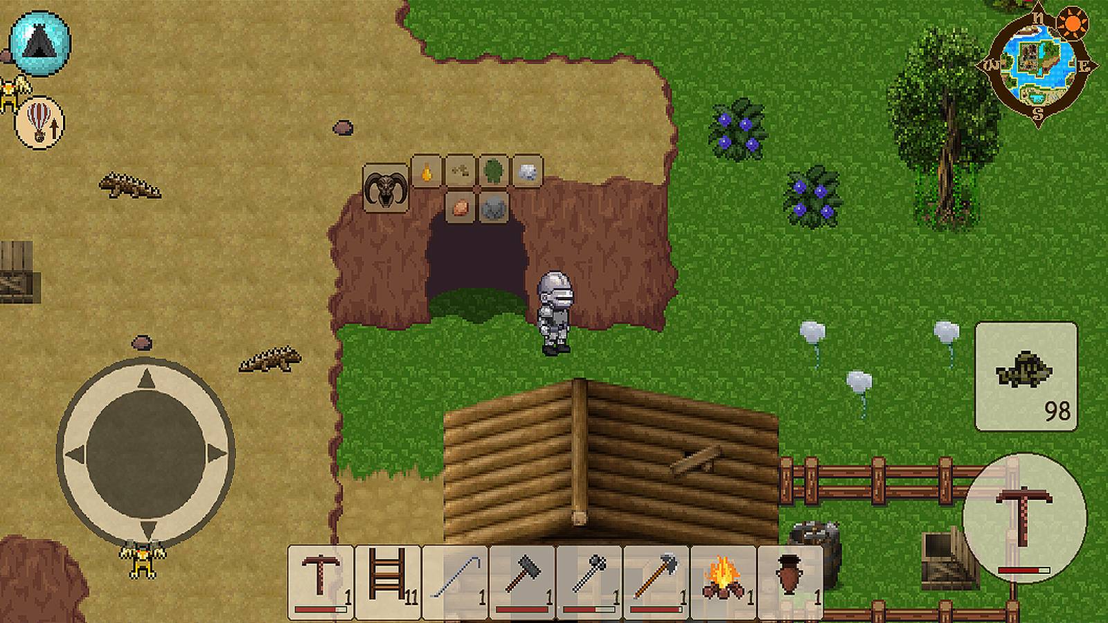 Survival RPG: Open World Pixel for Android & iOS - MiniReview