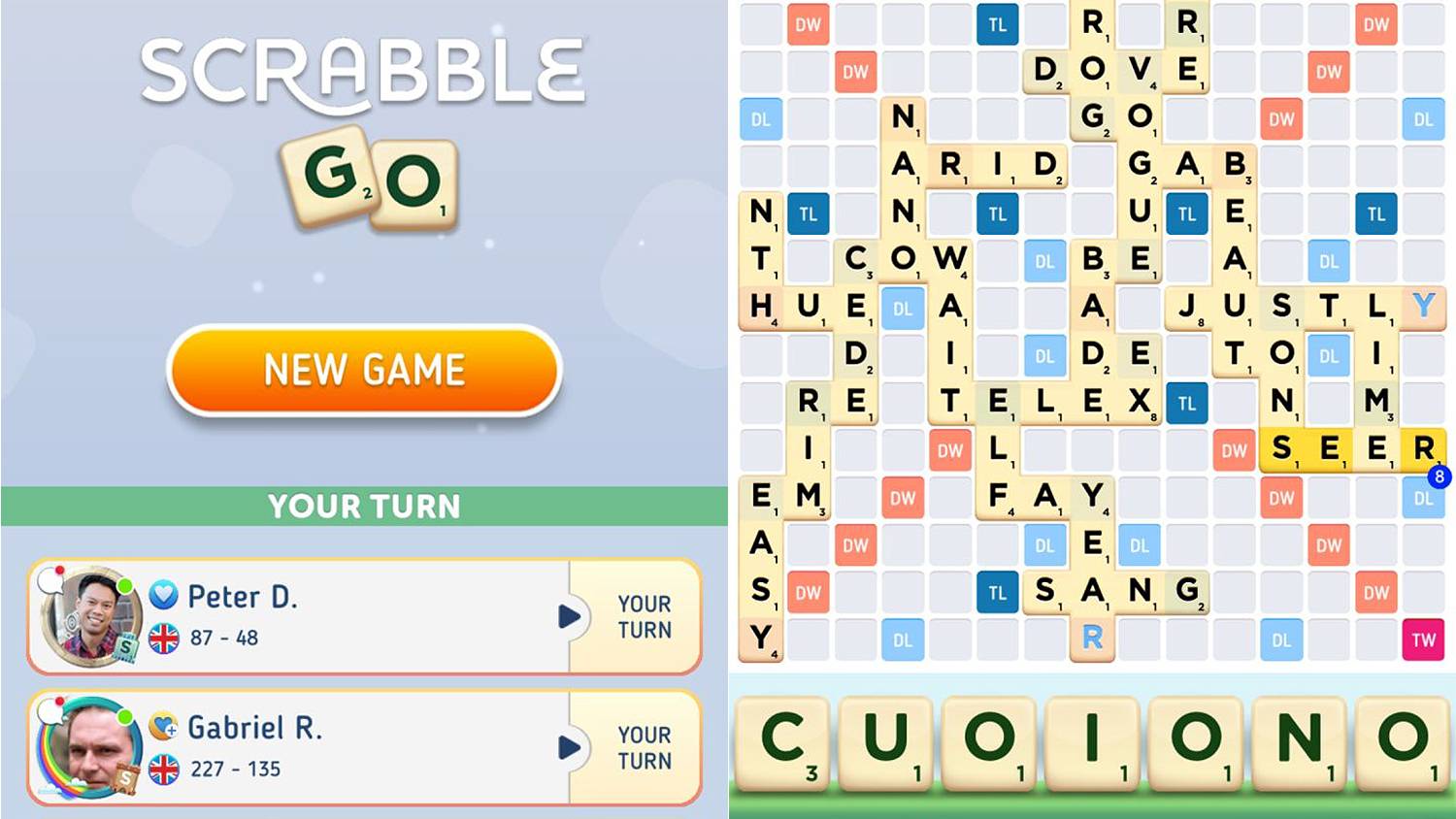Scrabble® GO-Classic Word Game Análisis y Calificaciones de Usuario