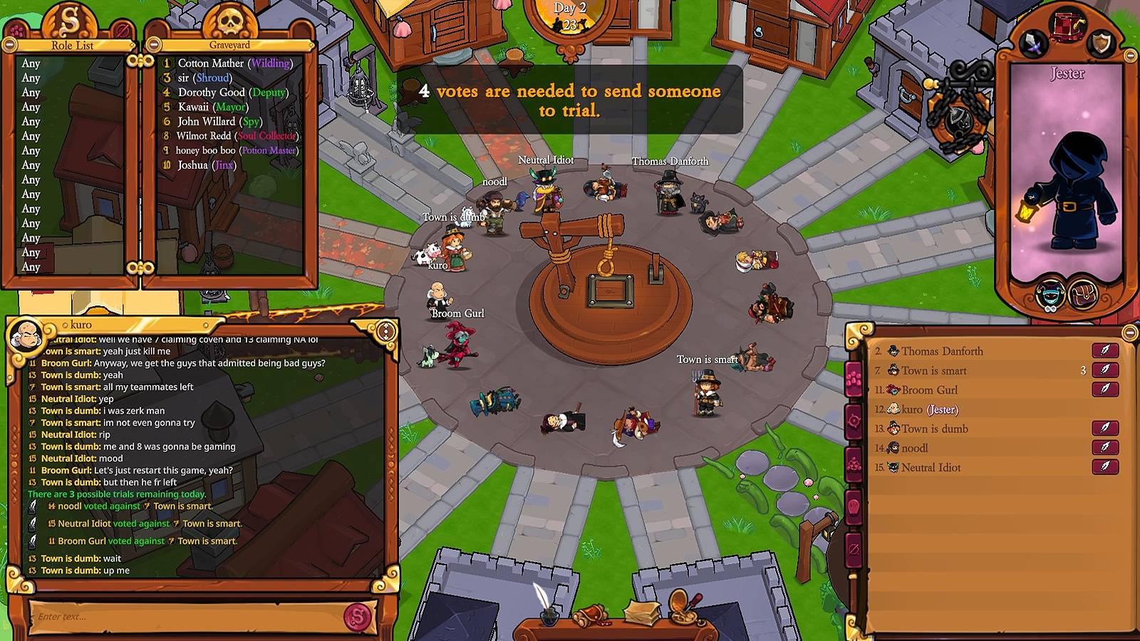 Town of Salem 2 Strategy Games para Android e iOS - MiniReview