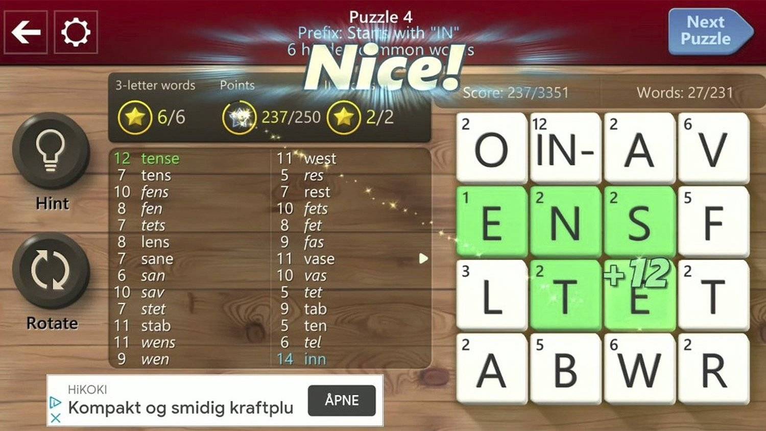 Wordament® by Microsoft para Android e iOS - MiniReview