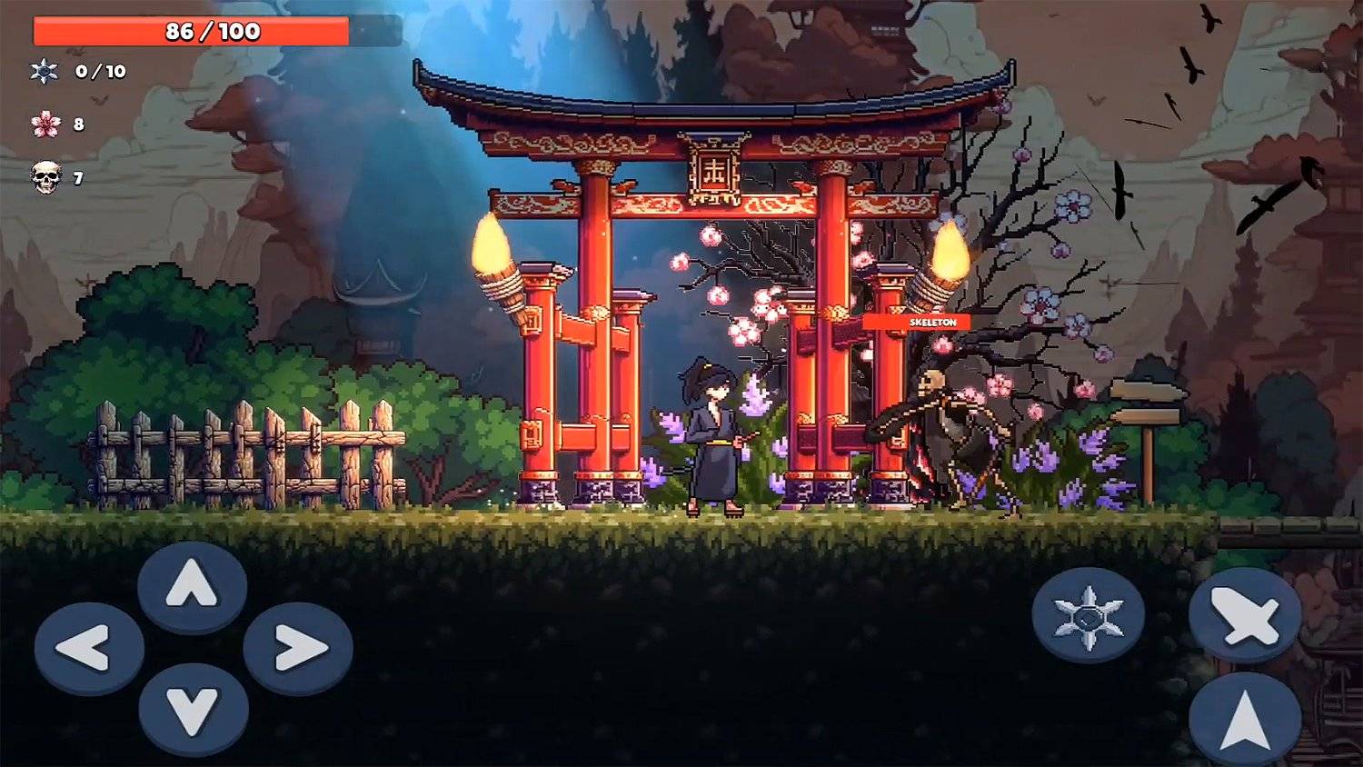 Katana Of Rin - 2D Action RPG para Android e iOS - MiniReview