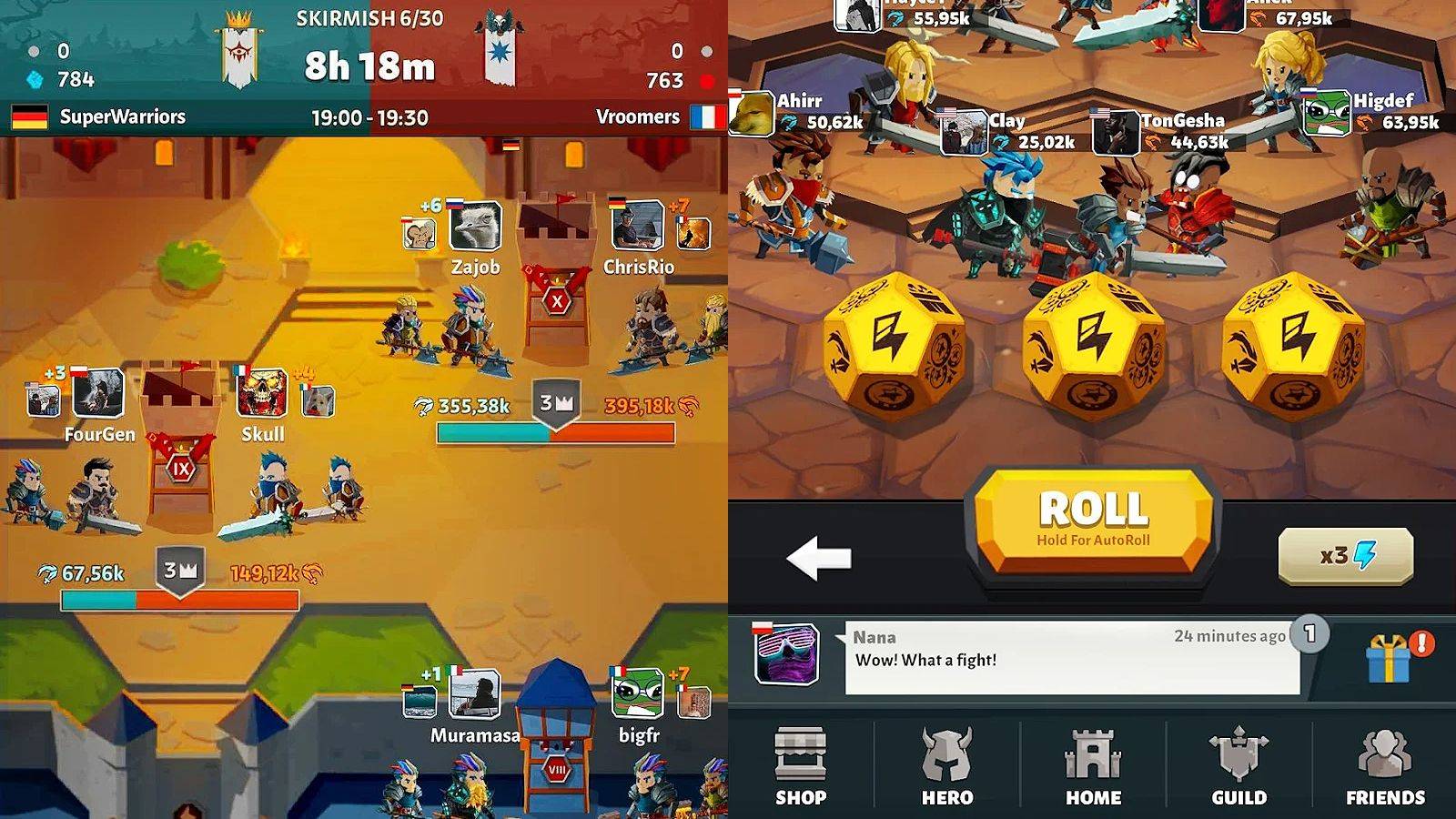 Slash & Roll: Dice Heroes for Android & iOS - MiniReview