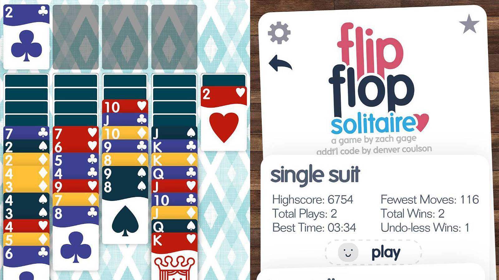 Flipflop Solitaire Review & User Ratings